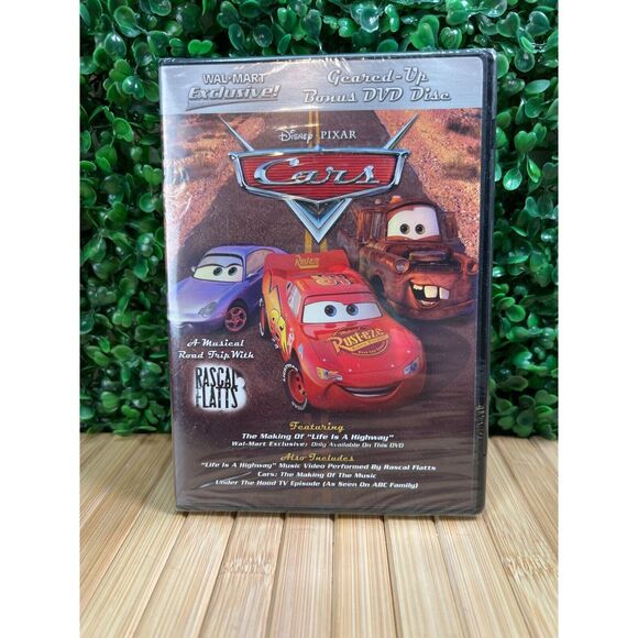 Disney | Media | New Disney Pixar Cars Gearedup Bonus Dvd Disc 206 ...